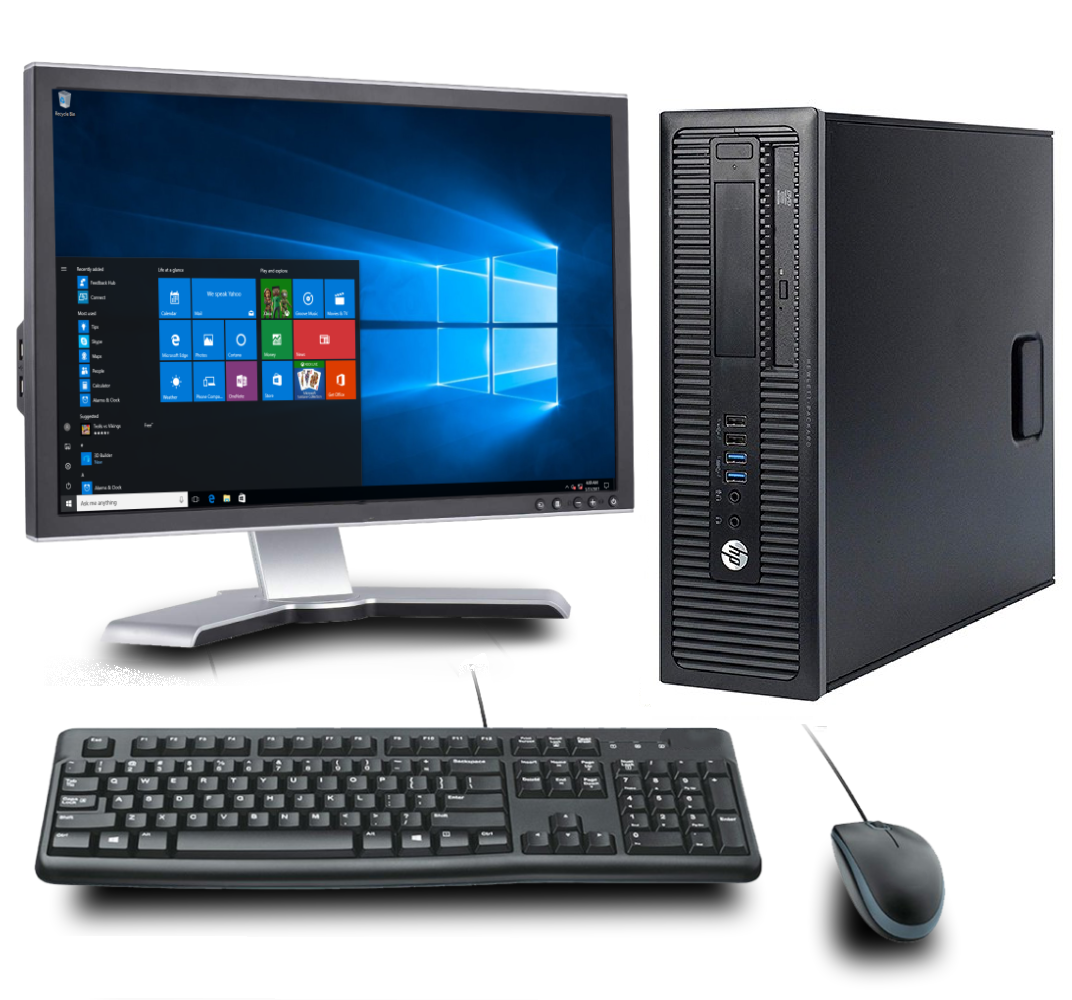 ΣΕΤ ΥΠΟΛΟΓΙΣΤΗΣ PC HP PRODESK 600 G1 i5/ 4GB/ 128GB SSD/ ΜΕ ΟΘΟΝΗ ...
