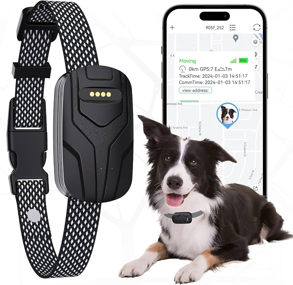GPS Tracker Παρακολούθησης Αδιάβροχο Για Σκύλους Σε Πραγματικό Χρόνο