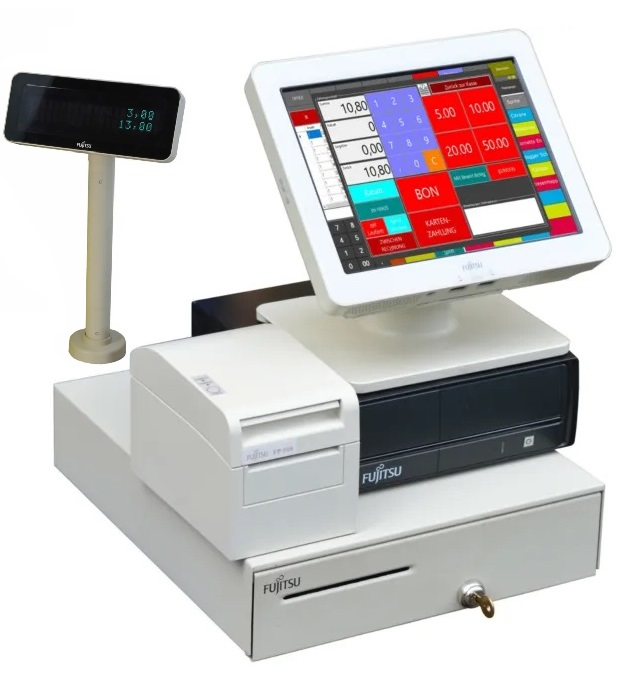 POS TERMINAL ΣΕΤ ΥΠΟΛΟΓΙΣΤΗΣ PC FUJITSU TP-X II T3100/ 2GB RAM/ 128GB ...