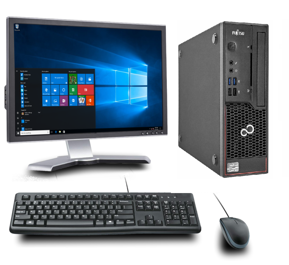 ΣΕΤ ΥΠΟΛΟΓΙΣΤΗΣ PC ESPRIMO C710/ 4GB RAM/ 128GB SSD/ ΜΕ ΟΘΟΝΗ ...