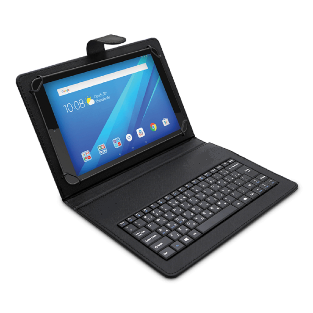 ΘΗΚΗ ΠΡΟΣΤΑΣΙΑΣ ΜΕ ΠΛΗΚΤΡΟΛΟΓΙΟ ΓΙΑ TABLET 10,1'' - 10,5''