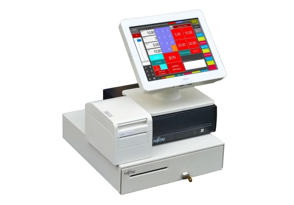 POS TERMINAL ΣΕΤ ΥΠΟΛΟΓΙΣΤΗΣ PC FUJITSU TP-X II T3100/ 2GB RAM/ 128GB ...