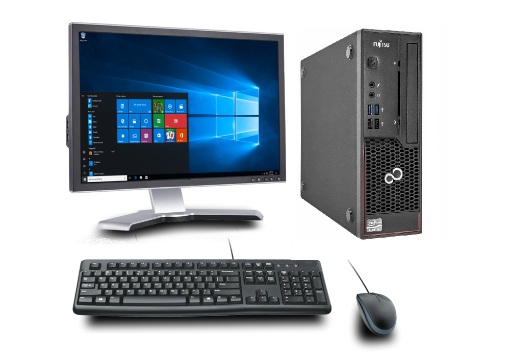 ΣΕΤ ΥΠΟΛΟΓΙΣΤΗΣ PC ESPRIMO C710/ 4GB RAM/ 128GB SSD/ ΜΕ ΟΘΟΝΗ ...