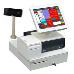 POS TERMINAL ΣΕΤ ΥΠΟΛΟΓΙΣΤΗΣ PC FUJITSU TP-X II T3100/ 2GB RAM/ 128GB ...